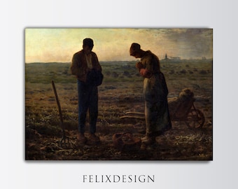 The Angelus Print | Etsy