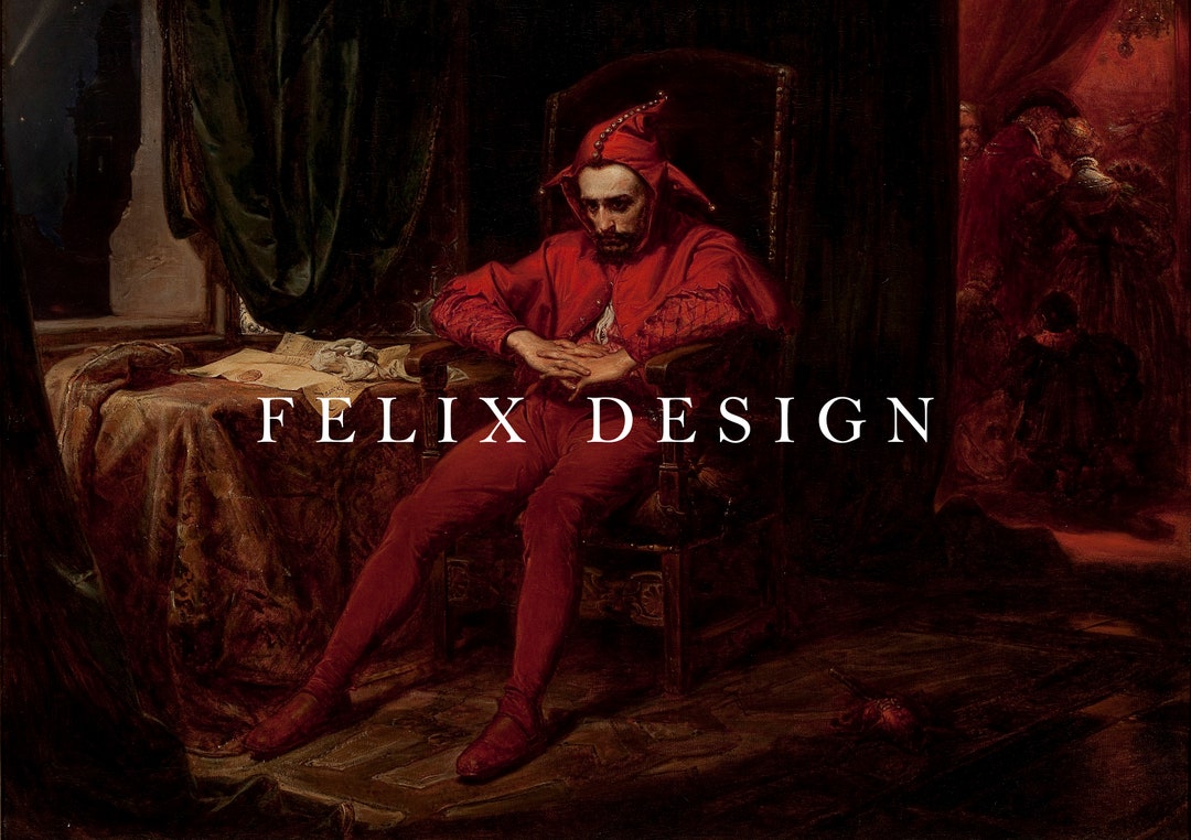 Jan Matejko - Stanczyk During a Ball at the Court of Queen Bona (1862 ...