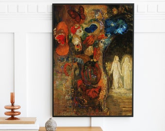 Odilon Redon Apparition 1905 Print Poster - Etsy