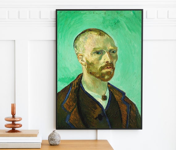 Van Gogh Zelfportret 1888 Ansichtkaart Vincent Van Gogh Zelfportret
