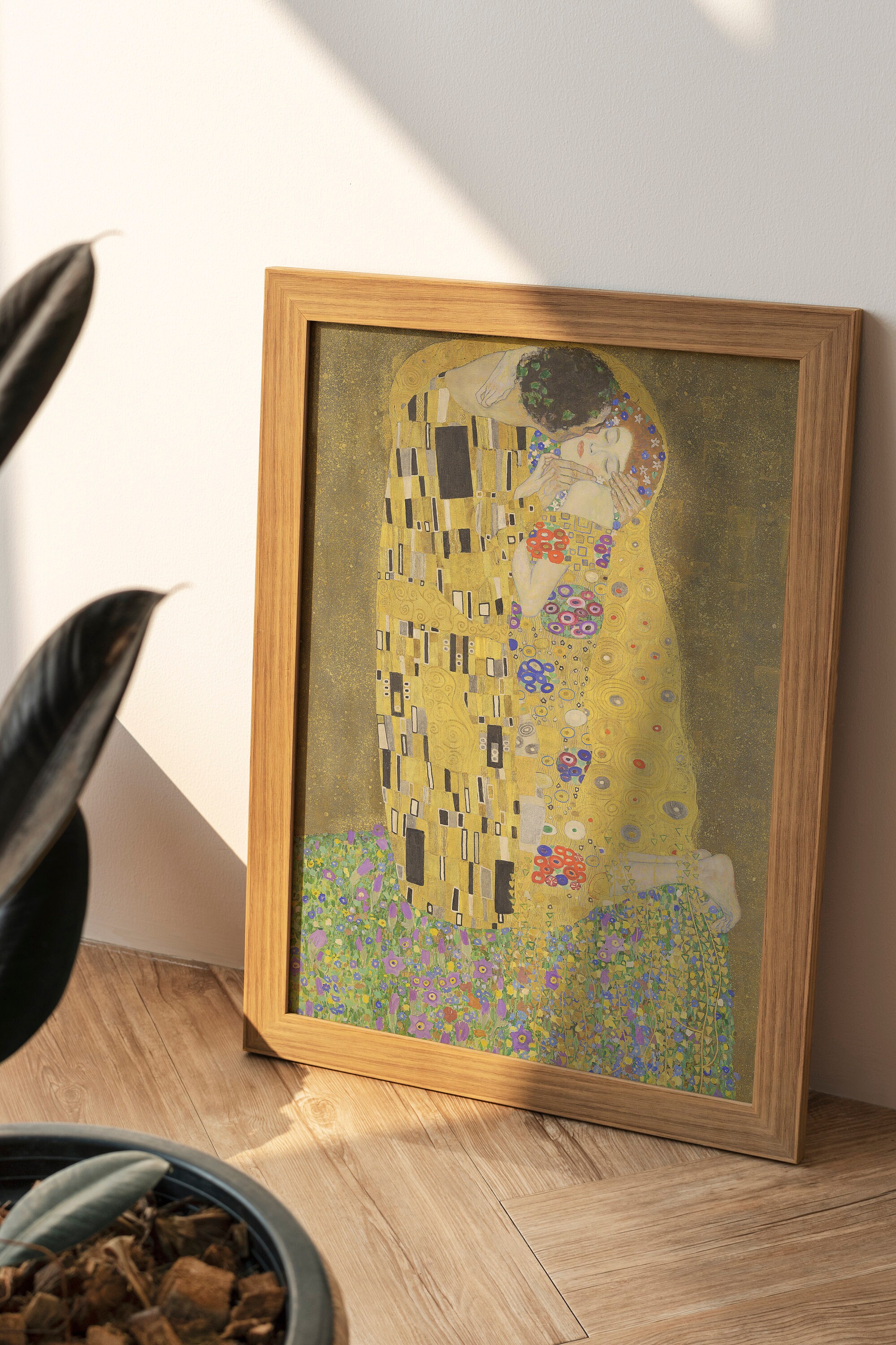 Gustav Klimt the Kiss Reproduction Digital Print - Etsy