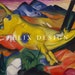 Franz Marc - the Yellow Cow (1911) - Vintage Portrait Cow Animal ...