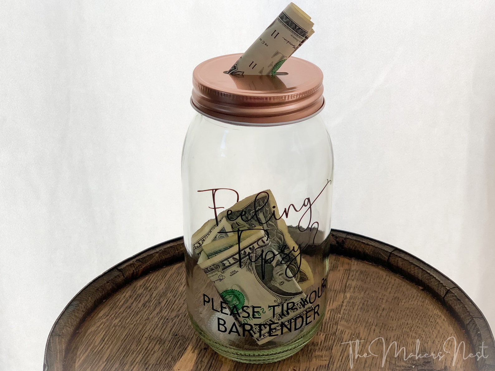 Wedding Tip Jar Bartender Tip Jar Feeling Tipsy Wedding | Etsy Wedding Tip Jar Bartender Tip Jar Feeling Tipsy Wedding | Etsy