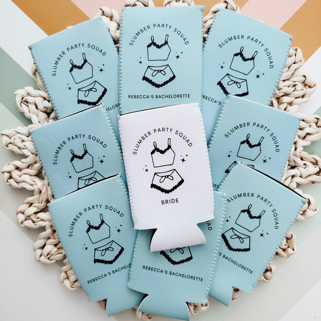 Pajama Party Favors | Bachelorette Sleepover Favors | Sleepover ...