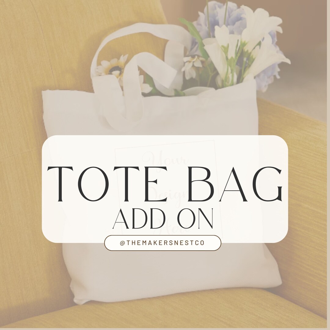 Matching Tote Bag - Add On - Etsy