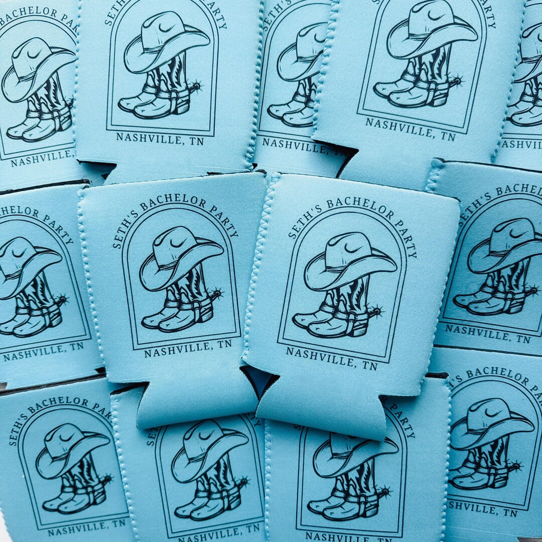 Western Bachelor Party, Last Rodeo, Bachelor Party Can Cooler ...