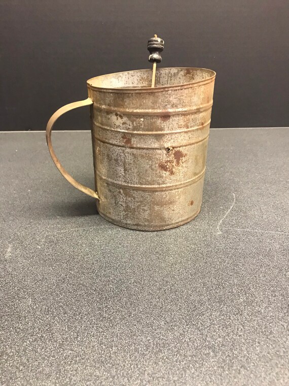 Vintage 1930s Flour Sifter - Etsy