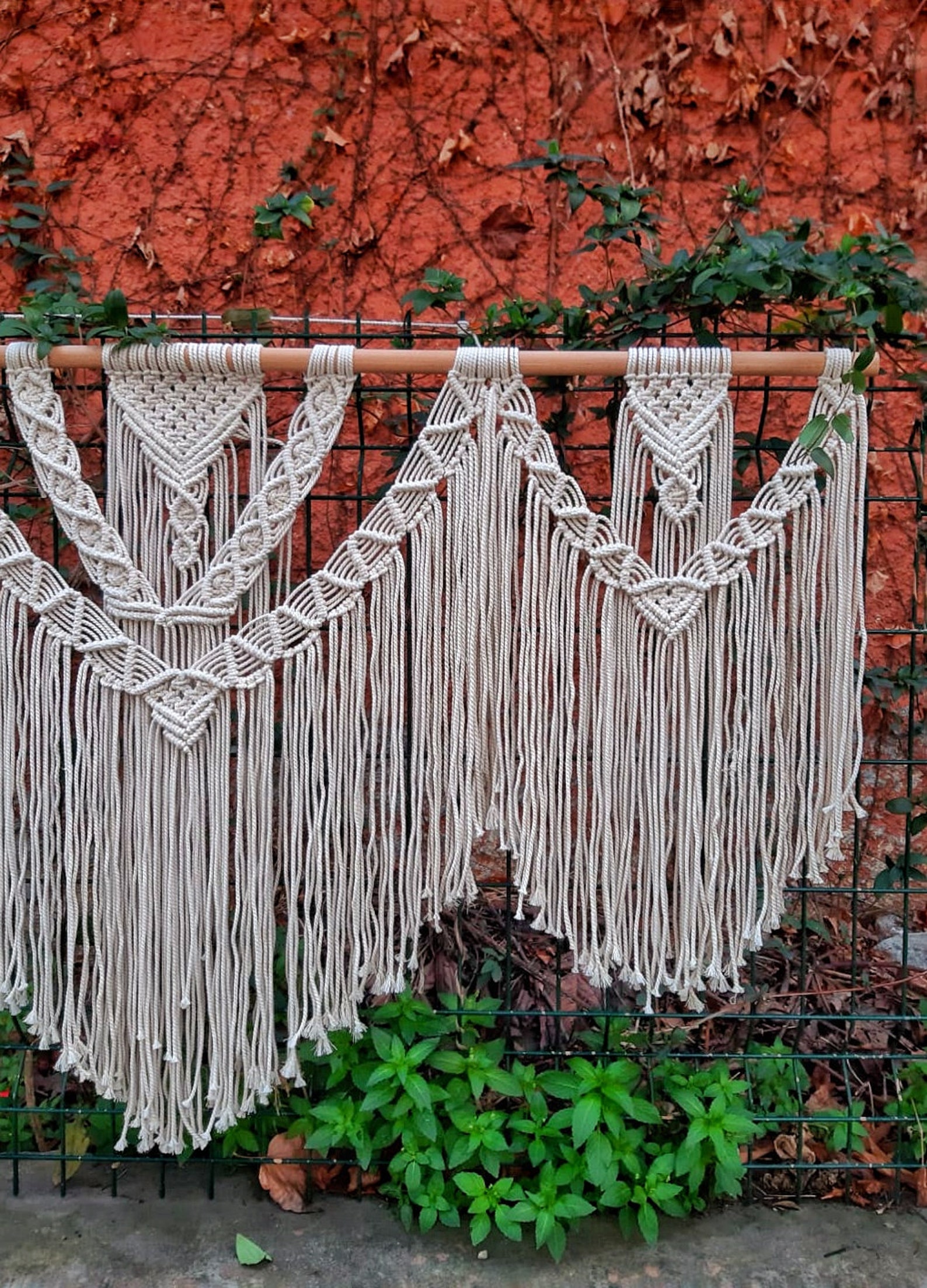 Extra Large Headboard Over the Bed Macrame, Queen Macrame Headboard ...