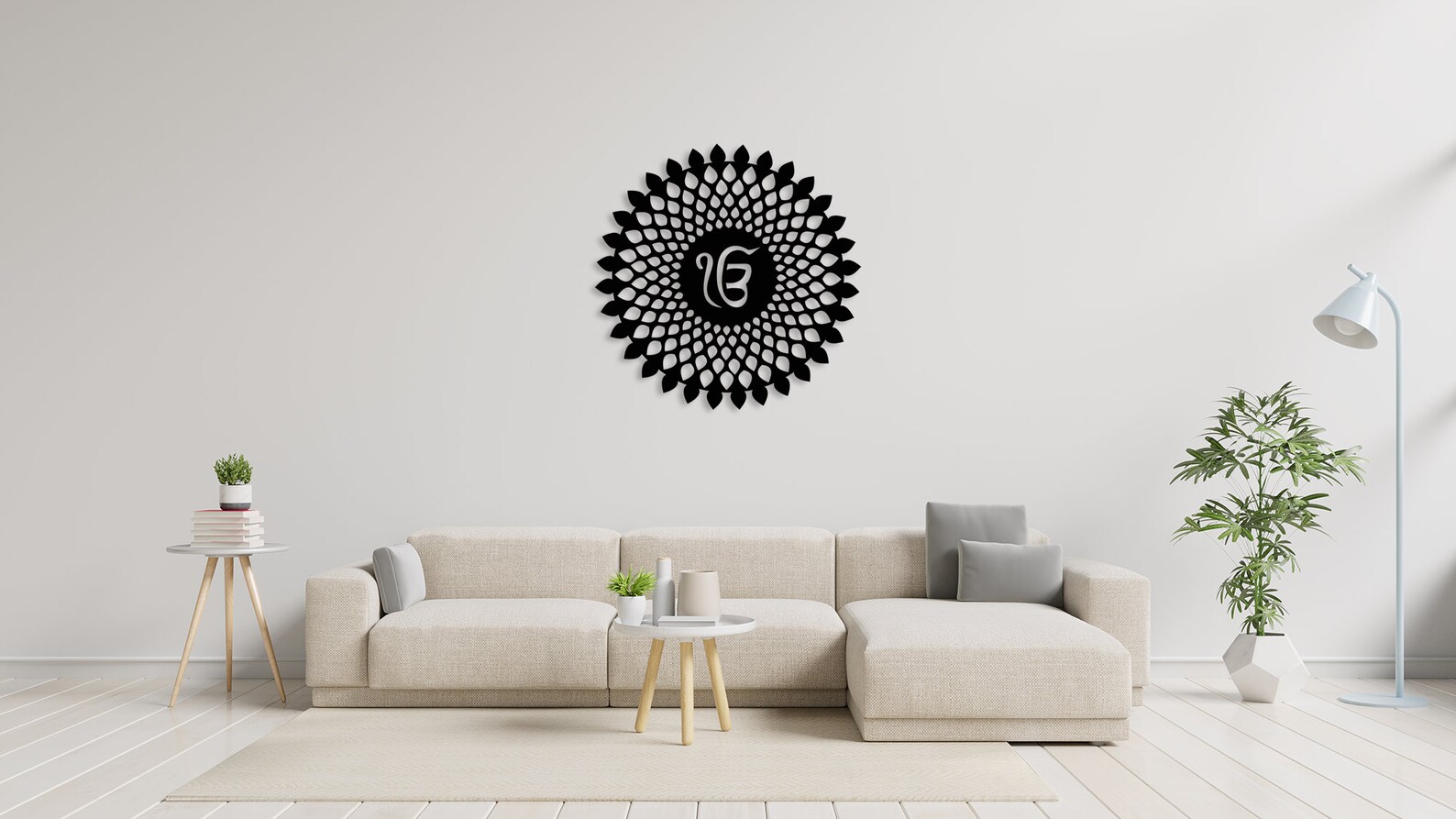Ek Onkar Wall Art Wooden, Wood Wall Hangings, Wall Decoration, Wood ...