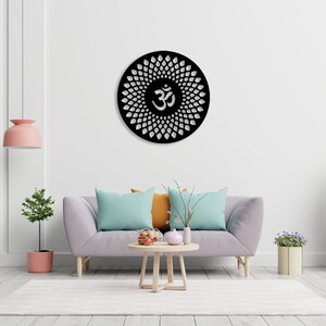 Om Wall Art Metal, Wall Hangings, Wall Decoration, Wall Art, Beautiful ...