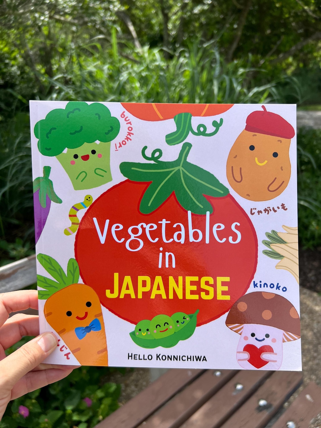 Japanese Kids Picture Book Vegetables Hiragana Katakana Bilingual ...
