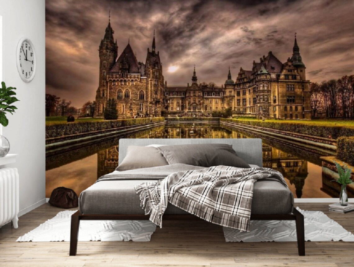 Wall Mural Old Castle Photo Wallpaper Wall Decor Home Decor - Etsy