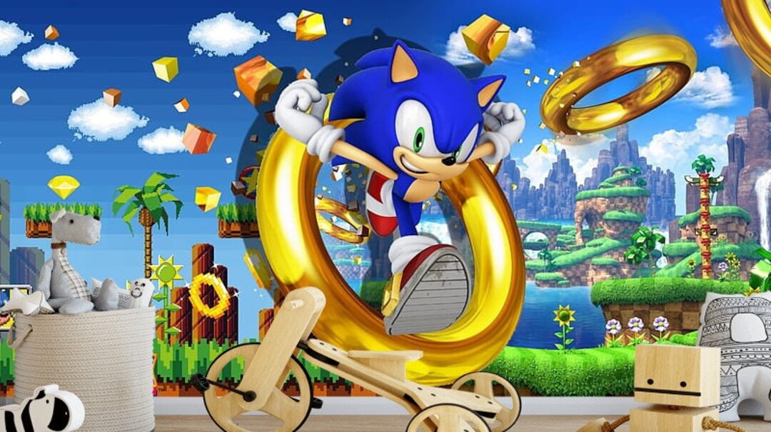 Wall Mural Sonic the Hedgehog, Sonic, Games, Photo Wallpaper - Etsy