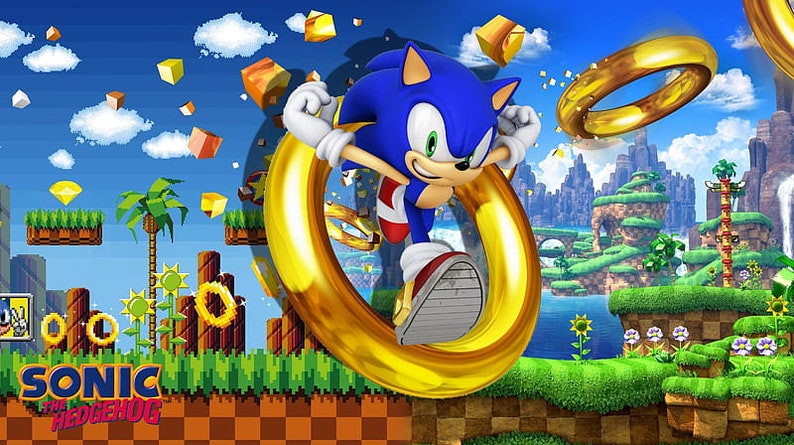 Wall Mural Sonic the Hedgehog, Sonic, Games, Photo Wallpaper - Etsy