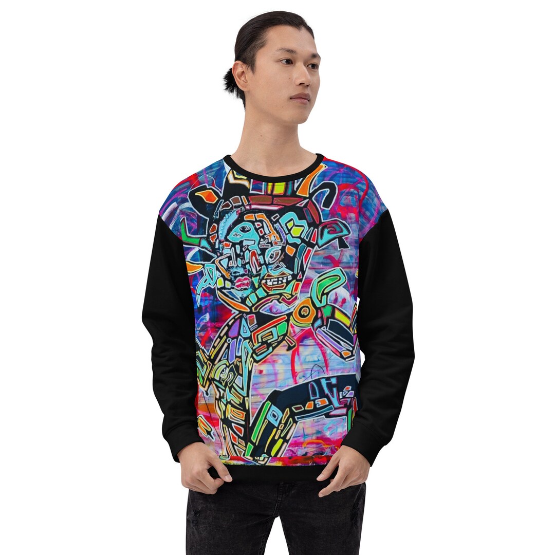 Abstract Art Sweatshirt - Etsy