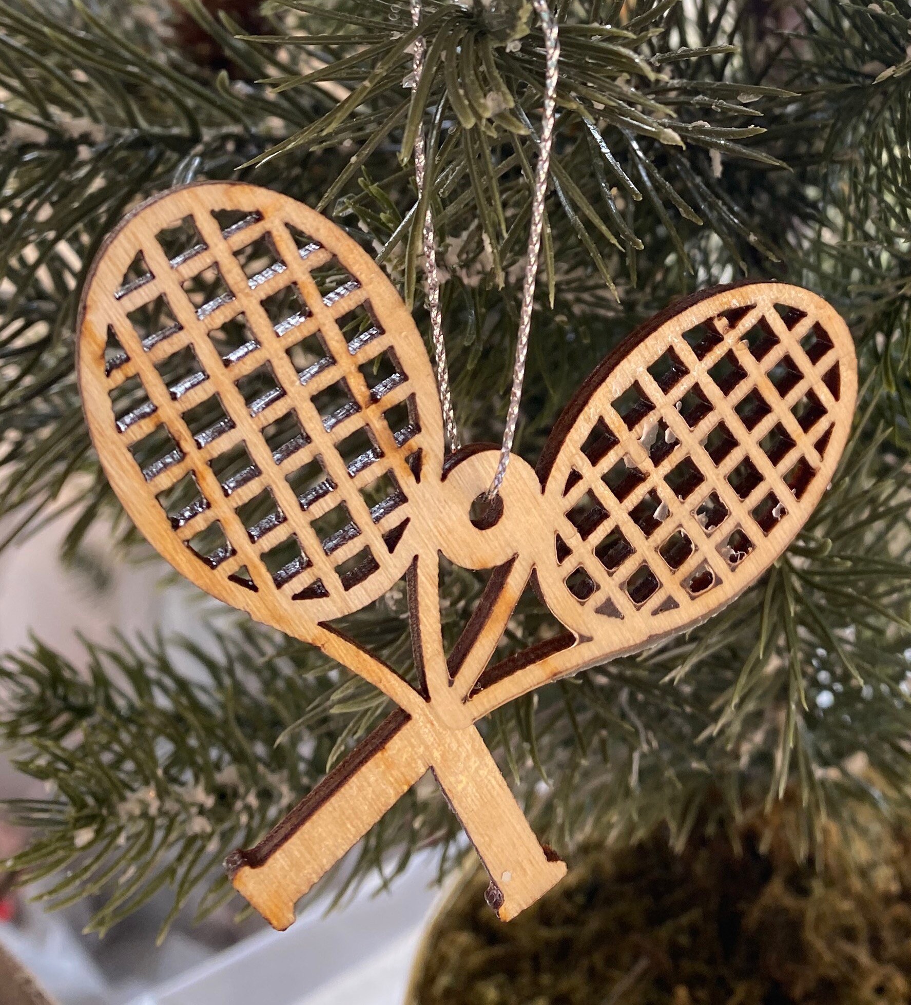 Tennis Racket Affirmation Dream Tree Ornament - Etsy
