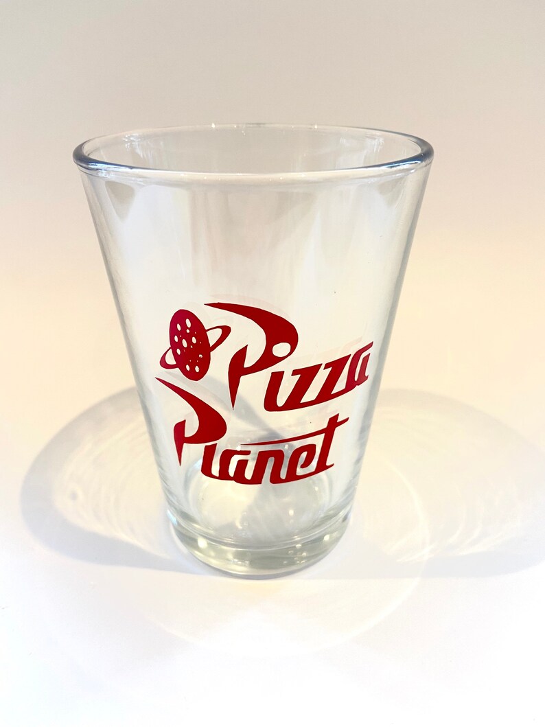 Toy Story Inspired Pizza Planet Glass Clarabelle Designs - Etsy