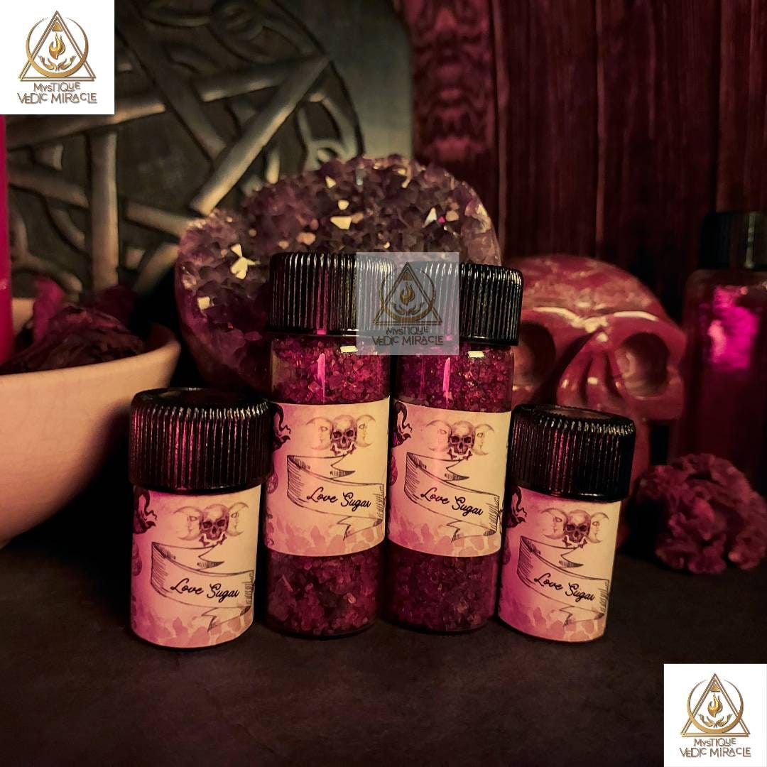 6 Hoodoo Powders Set: Love Sugar + Love Rice + Follow Me Boy Powder ...