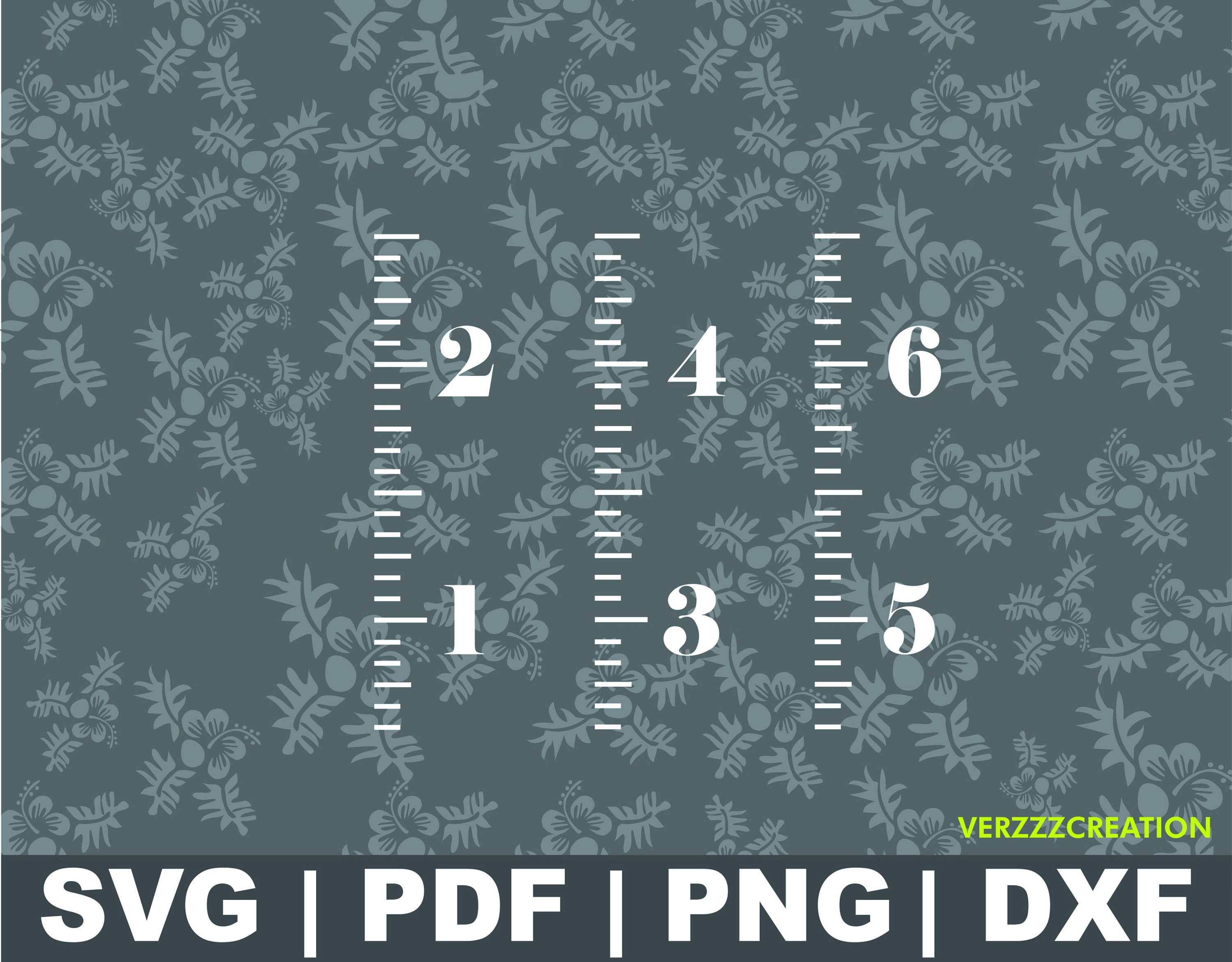 Ruler growth chart svg - mytelogix