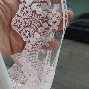 Powder Pink French Lace - Etsy