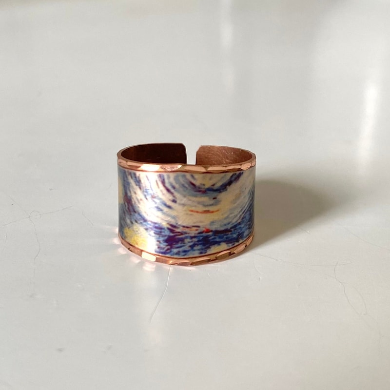 Starry Night Ring - Etsy