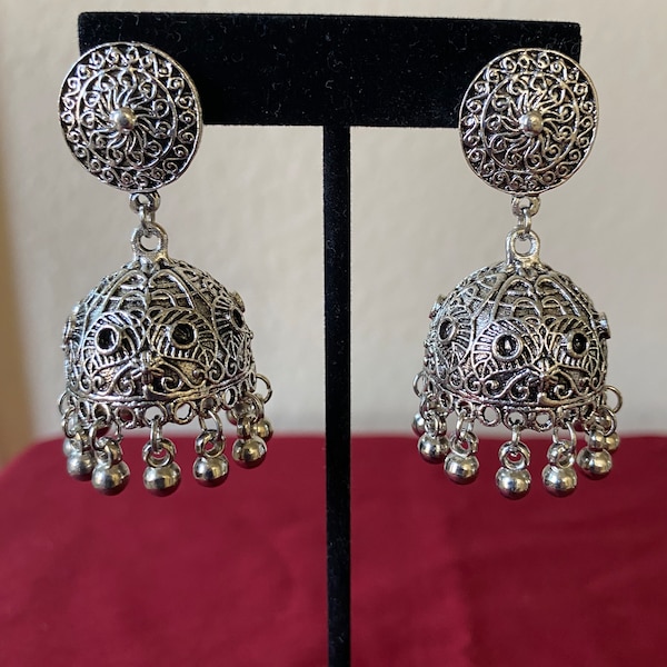Large Jhumkas - Etsy