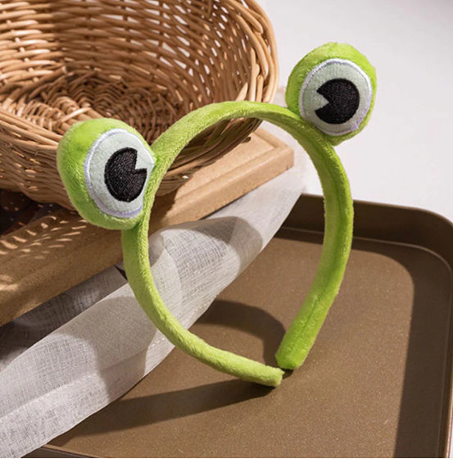 Funny Frog Makeup Headband Wide-brimmed Elastic Hairbands Cute | Etsy