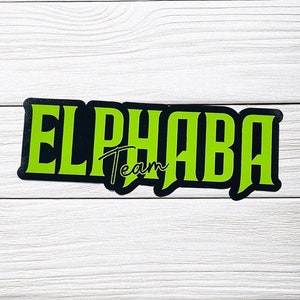 Elphaba Vinyl Sticker - Waterproof, Defying Gravity, Wicked Inspired ...