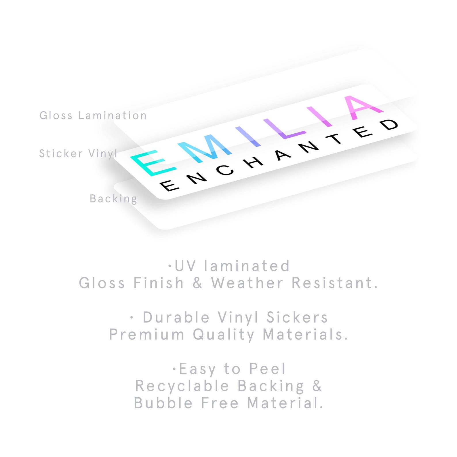 Elphaba Vinyl Sticker - Waterproof, Defying Gravity, Wicked Inspired ...