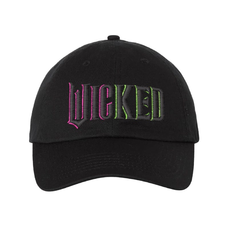 Wicked Classic Dad's Cap - Broadway Musical Inspired, Wicked Fans Gift ...