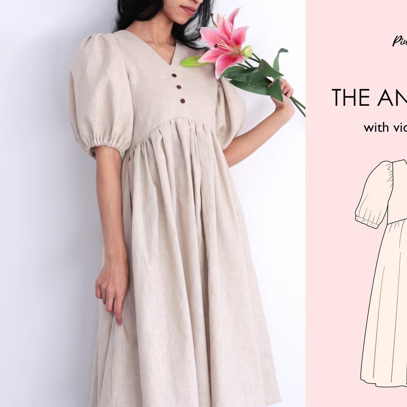 Boho Dress Pattern - Etsy