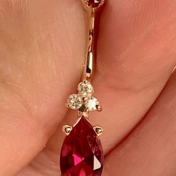 Gold Navel Ring - Etsy