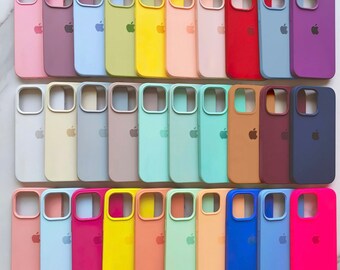 Silicone Apple Logo Case - Etsy