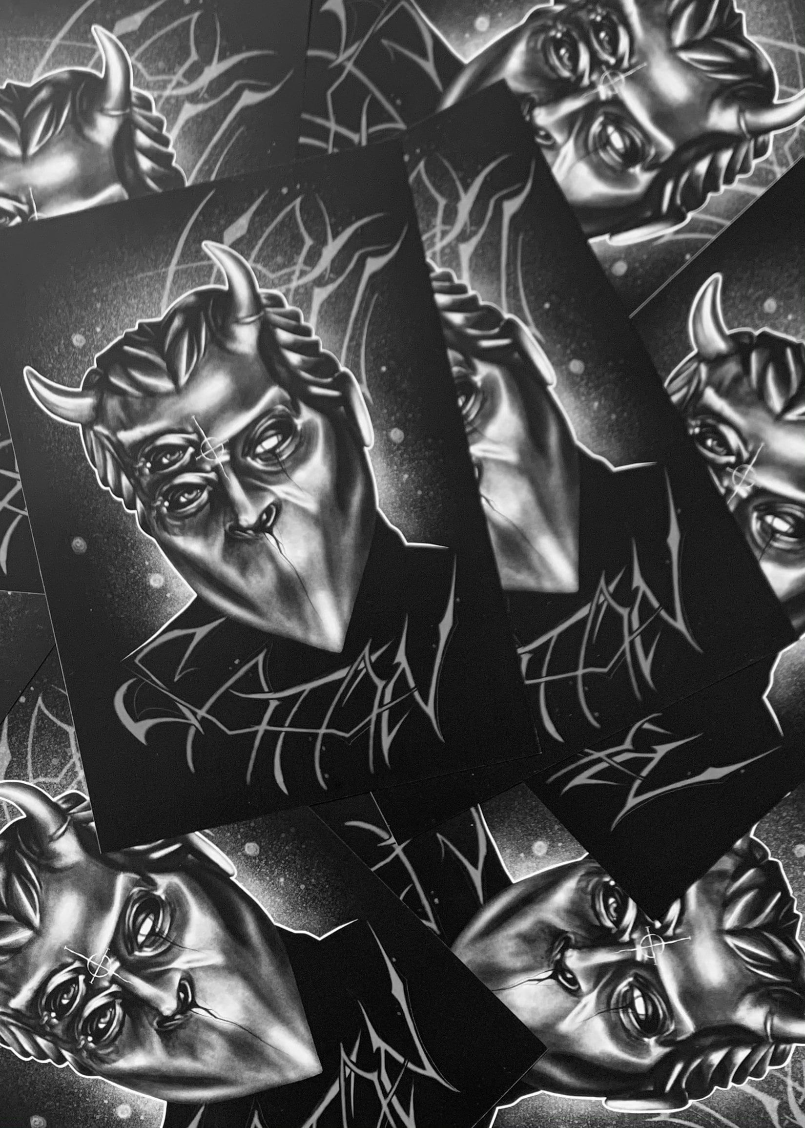 Nameless Ghoul (ghost) Print - Etsy