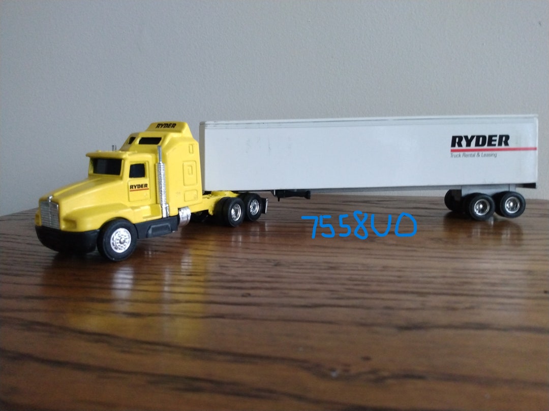 Ertl 1-64 Scale Semi & Trailer Ryder Rental and Leasing Vitess 1-43 ...