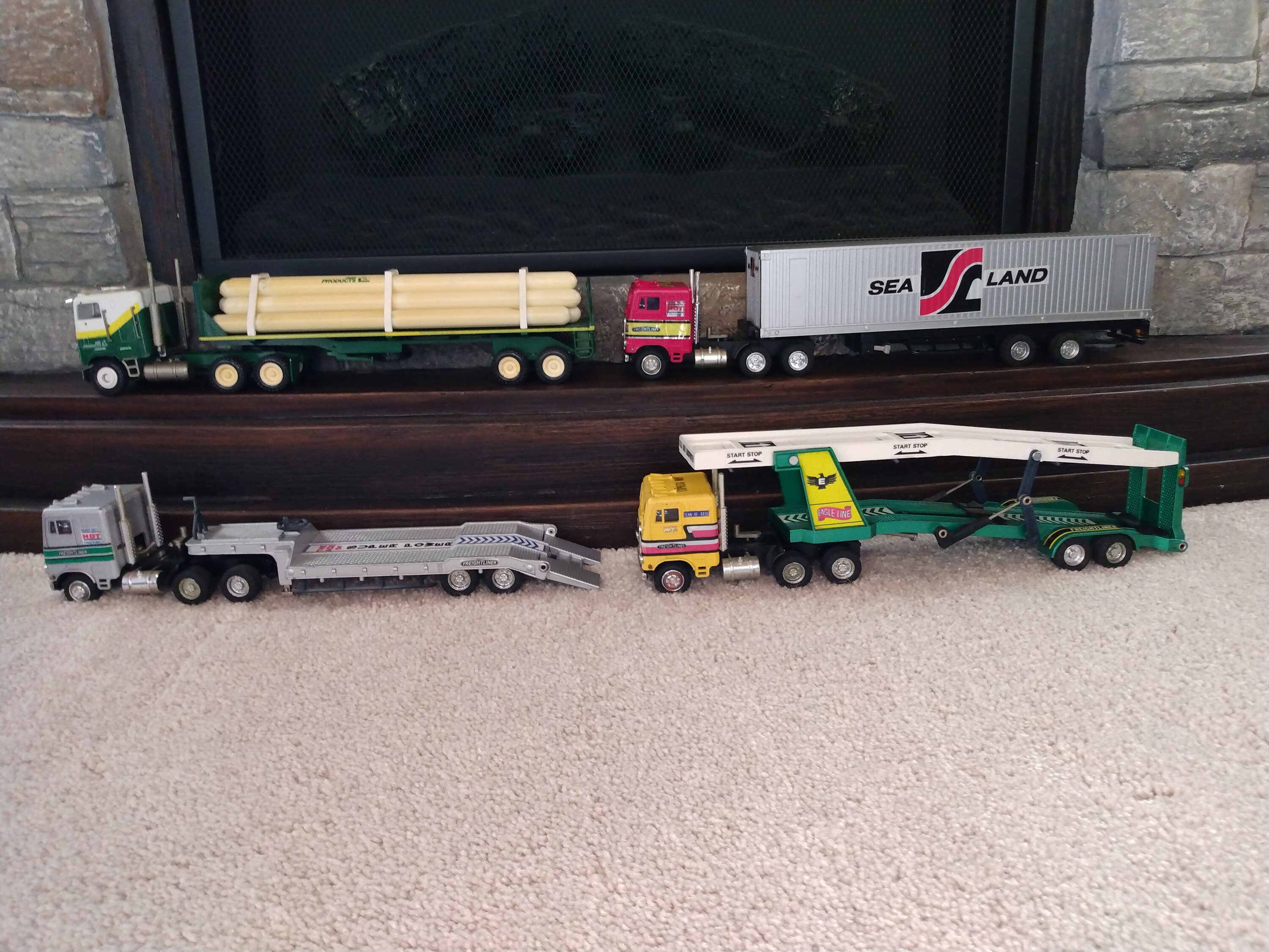 Shinsei 1-50 Scale Freightliner COE Trucks Eagle Line Auto - Etsy