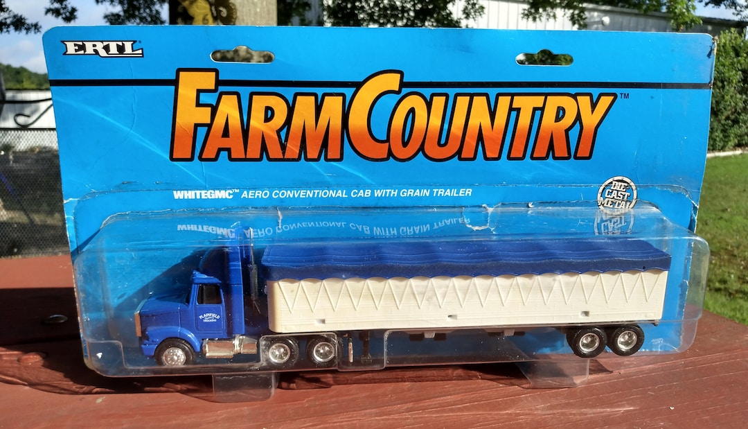 Ertl 1-64 Scale Die Cast Freight Hauling Co. Trucks Towers Tollie ...