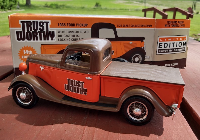 Trust Worthy Miniatures 1935 Ford Pickup 1937 Studebaker 1953 Willys ...