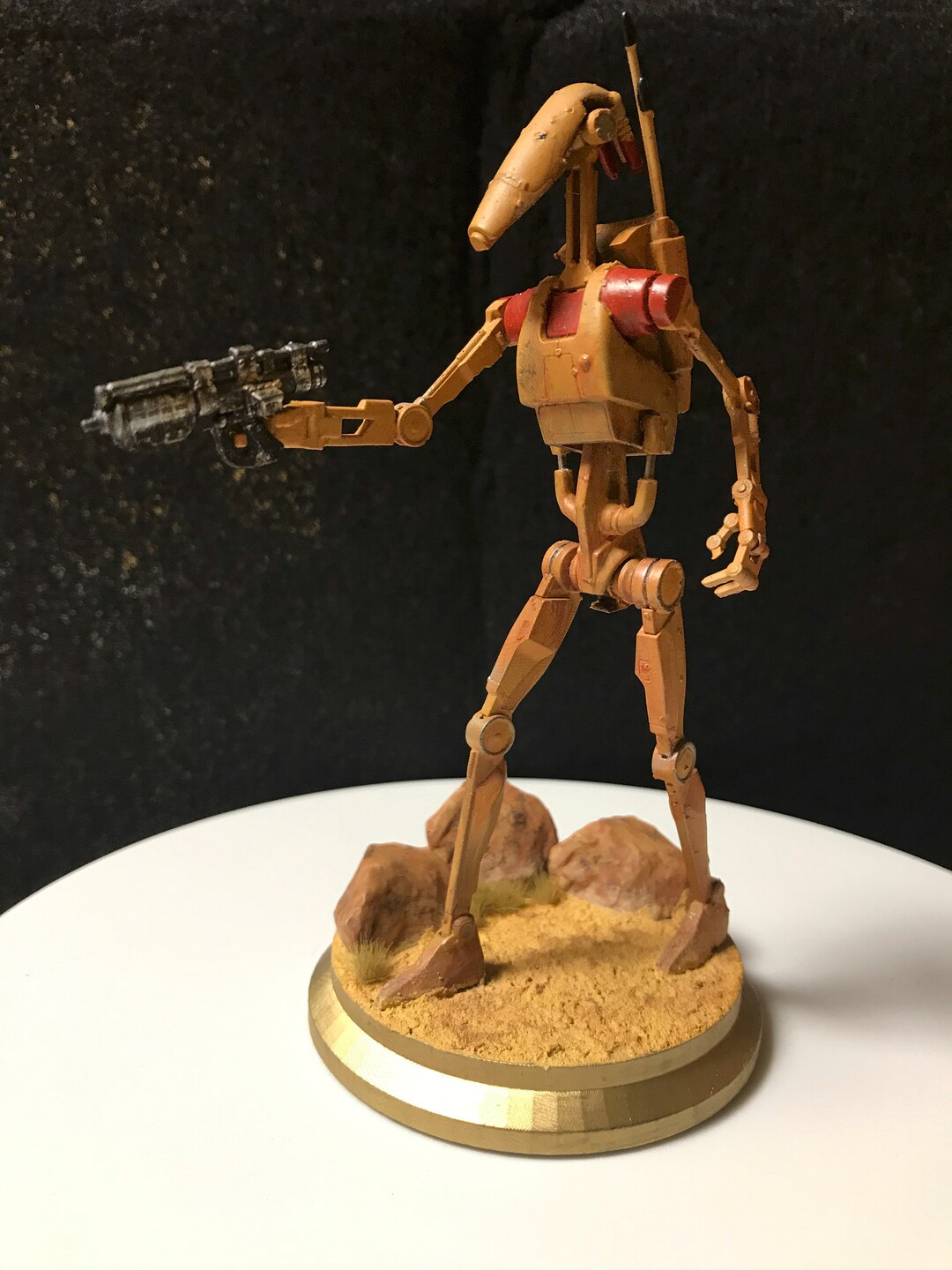 Star Wars Battle Droid Finished Model 3D Print - Etsy