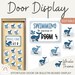 Whale Door Display, Ocean Theme Welcome Signs & Name Labels, Editable ...