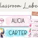 TROPICAL Classroom Labels and Student Name Plates Editable - Etsy