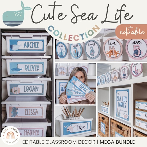 Ocean Theme Classroom - Etsy