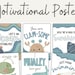 Motivational Classroom Posters | Growth Mindset Bulletin Board | Cute ...