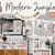 MODERN JUNGLE Classroom Decor Bundle EDITABLE Boho Jungle Vibes Decor ...