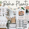 Flip Calendar Modern Boho Plants Rustic Classroom Decor Editable - Etsy UK