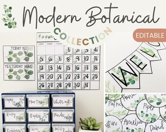 Scandi Mountains Classroom Decor Bundle, Easy and Modern Classroom ...