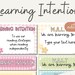 Learning Intentions & Success Criteria Posters | WALT and WALF | Daisy ...