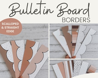 Bulletin Board Borders Spotty Brights Classroom Decor - Etsy