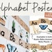 Modern Boho Plants Alphabet Posters Rustic Boho Classroom - Etsy