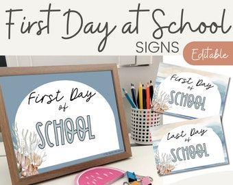 Editable Classroom Posters Modern Ocean Classroom Decor - Etsy